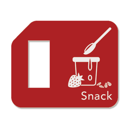 Bag Tag Reminder for 'Snack' | Visual Prompt | Sensory & Routine ...